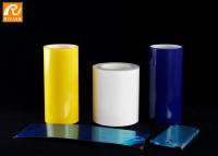 China Customized Blue PE Surface Protection Tape 60 Micron with Plastic Core for Clean Room Use for sale