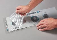 China PE Protective Film for Sheet Metal 30-150 Micron Thickness 100-1500mm Width Clean Removal No Residue for sale