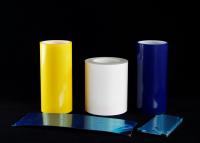 China PE Protective Film 60 Micron Mirror Protection Film with Plastic Core Blue for sale