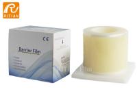 China Dental Disposable Protective Barrier Film 30-50 Micron, 4x6 Inch Size with 1200 Sheets per Box for Infection Control for sale