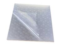 China Transparent Blue PE Protective Film for Metal Sheets, 30-100μm Thickness, 60℃ Heat Resistance for sale