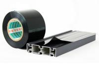China High Tack Black Protective Paint Film Tape 100 Micron with 550g/25mm Adhesion for Powder Coated Surfaces for sale