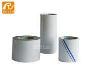 China 80 Micron Aluminum Protective Film Medium Tack UV Resistant Rubber Adhesive 250g 25mm for sale