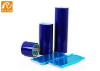 China Customized Blue PE Surface Protection Tape 60 Micron with Plastic Core for Clean Room Use for sale