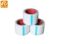China Marble Surface Protection Film Roll 30-150 Micron Thickness Transparent PE with 300% Elongation for sale