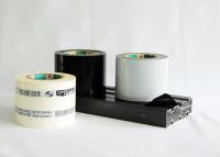 China Acrylic Base PE Protective Film Black White 60 Micron Roll 500m Length for sale