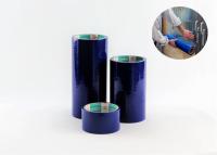 China 50 Micron Blue Window Glass Protection Film - 12 Week Outdoor Use, RoHS Certified PE Film for sale