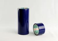 China Blue Low Tack Polyethylene Window Protection Film 30-150 Micron with Acrylic Adhesive for Construction for sale