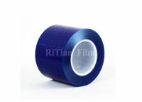 China Blue Window Protection Film 1.24m Width x 200m Length, 30-150 Micron Thickness for Construction Glass for sale
