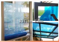 China High UV Resistant Clear Glass Protective Film 1.24m Width 30-150 Micron for Building Windows for sale