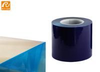 China 60 Micron PE Surface Protective Film Blue for Stainless Steel Metal Sheet No Residue for sale