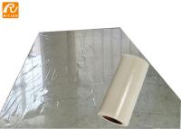 China 30-80 Micron PE Protective Film for Marble Tiles - 1240mm Width, 500m Length Options for sale