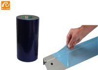 China Transparent Blue PE Protective Film for Metal Sheets, 30-100μm Thickness, 60℃ Heat Resistance for sale