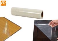 China No Residue PE Protective Laminate Film 50-100 Micron Thickness for Wood Panels and Metal Surfaces for sale