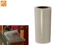 China 30 Micron Transparent Blue PE Protective Film for Stone & Marble - 10-1240mm Width, 50-500m Length for sale