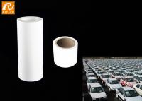 China No Adhesive Residue UV Protection Film 70 Micron White for Automotive Door Panel for sale