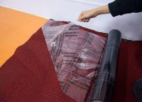 China 70 Micron Transparent Carpet Protection Film Roll with Acrylic Adhesive - 50m to 500m Lengths, 10mm to 1240mm Widths for sale