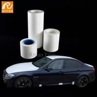 China Eco Friendly PE Protective Film 70 Micron Automotive Paint Protection 180 Days No Residue for sale