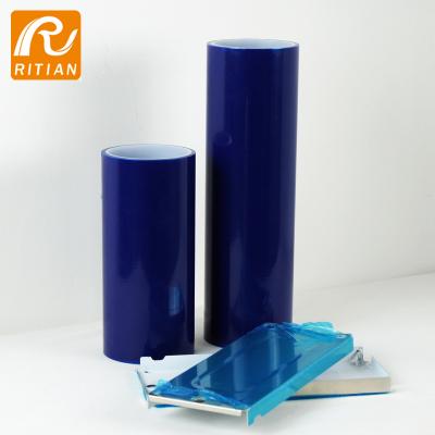 China PE Protective Film 50 Micron Rubber Based Adhesive Residue Free Removal UV Resistance 6 Months for sale