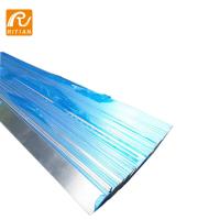 China PE Protective Film 50 Micron Rubber Based Adhesive Residue Free Removal UV Resistance 6 Months for sale