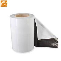 China Transparent Blue PE Protective Film 70 Micron Acrylic Adhesive Residue Free UV Resistant for sale