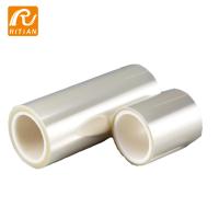 China Flexible PET Protective Film 50 Micron Residue-Free Removal UV Resistance 6 Months Rubber Adhesive for sale