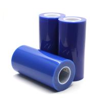 China High Strength PE Protective Film 50 Micron Rubber Adhesive Residue Free UV Resistance 6 Months for sale