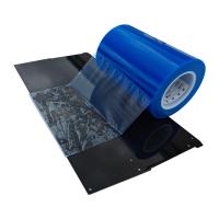 China High Strength PE Protective Film 50 Micron Rubber Adhesive Residue Free UV Resistance 6 Months for sale