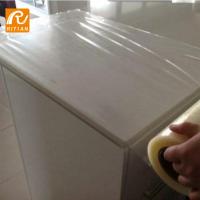 China PE Protective Film 50 Micron Rubber Based Adhesive 6 Months UV Protection Residue Free Surface Protection for sale