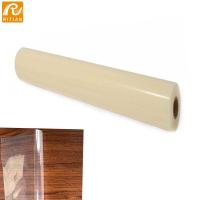 China High Tensile Strength PE Protective Film 70 Micron Rubber Based Adhesive Residue Free Surface Protection for sale