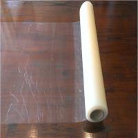 China High Tensile Strength PE Protective Film 70 Micron Rubber Based Adhesive Residue Free Surface Protection for sale