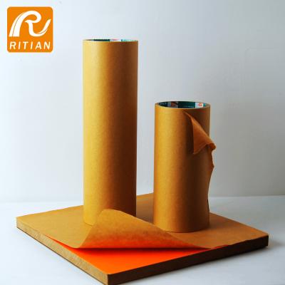 China Long Lasting PE Protective Film 50 Micron Rubber Based Adhesive Residue Free Removal UV Resistance 6 Months for sale