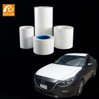 China UV Resistant PE Protective Film 70 Micron Automotive Paint Protection Residue Free Removal 60°C Heat Resistance for sale