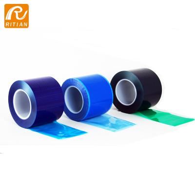 China 50 Micron Dental Barrier Film PE Protective Film 0.05-0.25 N/cm Adhesion Residue-Free UV Resistant for sale