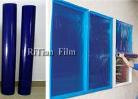 China 50 Micron Polyethylene Window Glass Protection Film with Acrylic Adhesive UV Resistant 6 Months for sale