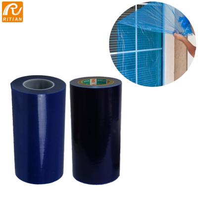 China 50 Micron Window Glass Protection Film Acrylic Adhesive Residue Free Removal Surface Protection for sale