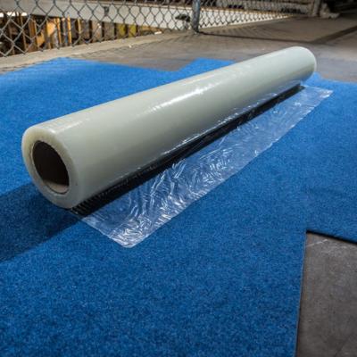 China UV Resistant PE Protective Film 70 Micron for Automotive Surface Protection No Residue for sale
