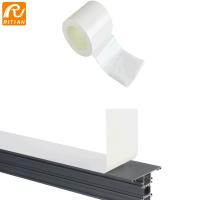 China 70 Micron Polyethylene Aluminium Protective Film with Acrylic Adhesive UV Resistant 6 Months for sale