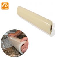 China UV Resistant Marble Protection Film 50 Micron Rubber Adhesive Residue Free Removal for sale