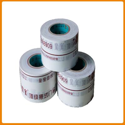 China PE Protective Film 50 Micron Residue-free Removal UV Resistance 6 Months Rubber-based Adhesive Surface Protection for sale