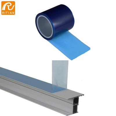 China Polyethylene Aluminium Protective Film 70 Micron Acrylic Adhesive UV Resistant 6 Months for sale