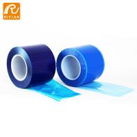 China Self-Adhesive Dental Barrier Film Roll 100mm x 180m Impermeable PE Touch Screen Compatible Residue-Free Removal for sale