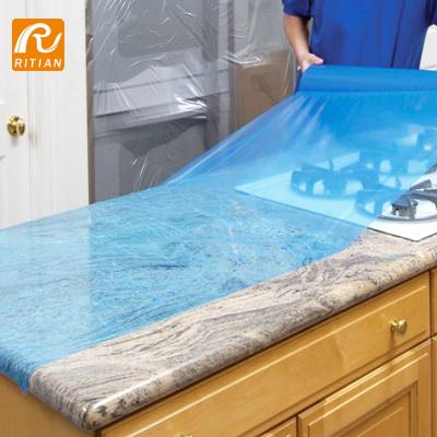 China Tear Resistant and Liquid Resistant Marble Protection Film for Countertops with Heat Resistance up to 60°C for sale