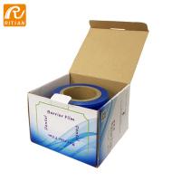 China High Temperature Resistant Dental Barrier Film with Acrylic Adhesive 1200 Sheets Per Roll for Medical Equipment Protection for sale
