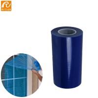 China Temporary Window Glass Protection Film with Solvent Based Adhesive for Clean Removal and UV-Resistant Protection for sale