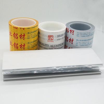 China Heat Resistant UV Resistant Aluminum Protective Film for Residue-Free Removal on Mirror and Satin Surfaces for sale