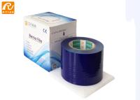China Dental Barrier Film Disposable Blue PE Roll with Acrylic Adhesion and 1200 Perforated Sheets for Protecting Dental Equipment Surfaces for sale