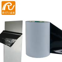 China UV Resistant Self Adhesive Stainless Steel Protective Film with Rubber-based Adhesive for Residue-free Removal for sale