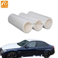China Scratch Resistant 70 Micron Thickness Automotive Protective Film with No Adhesive Residue for Car Paint Protection for sale