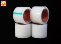 China PE Dust Remover Adhesive Protective Film 55mm 70mm Solvent Based 70 Micron for sale